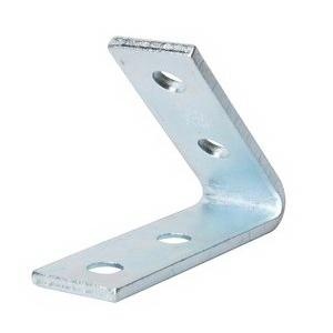 Power Strut PS-793-45-DEG-EG Electrogalvanized Steel 4-Hole 45-Degree ...