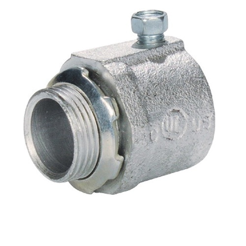 Sepco TRC-50 Zinc Plated Malleable Iron Threadless Rigid Connector 1/2 ...