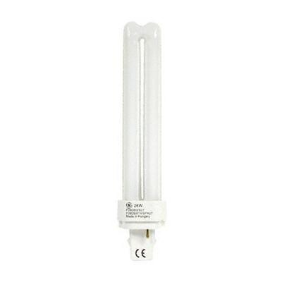 GE Lighting 97606 T4 Compact Fluorescent Lamp 26-Watt 2-Pin G24d-3 Base ...