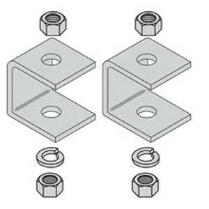 B-Line SB2116DBZ Black Zinc Steel Runway Support Kit