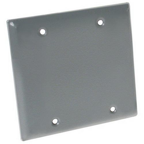 Raco 5175-0 Powder Coated Die Cast Metal 2-Gang Blank Cover 4-1/2-Inch ... Raco 5175-0 Powder Coated Die Cast Metal 2-Gang Blank Cover 4-1/2-Inch ...