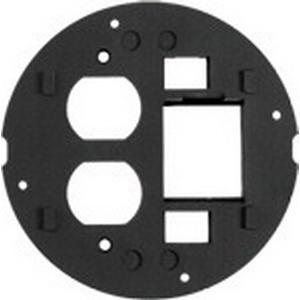 Hubbell-Wiring S1SPDU2IM Powder Coated Cast Aluminum Sub-Plate Cover 5. ...
