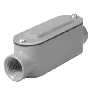 Raco RLC350 Die Cast Aluminum Type C Conduit Body 3-1/2-Inch Hubbell ...
