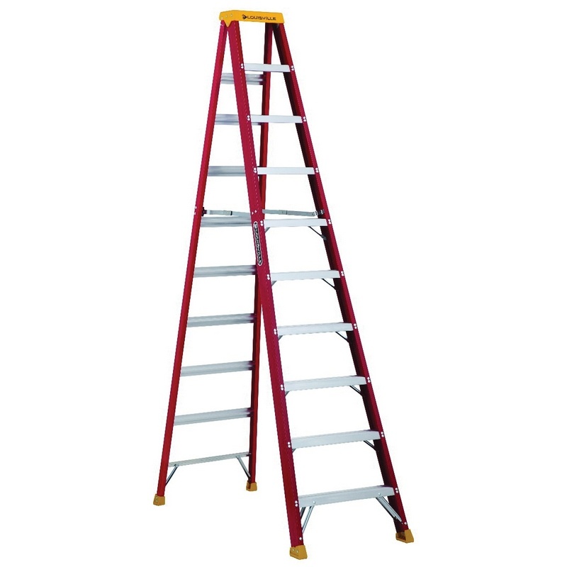 Louisville Ladder L 3016 10 Fiberglass Type IA Step Ladder 10 ft Monarch Electric