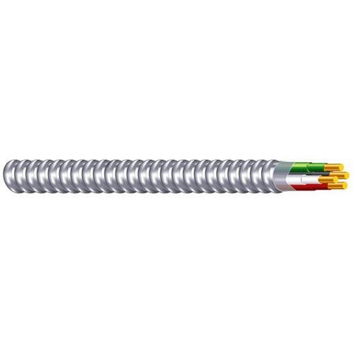 BX 12 2 CU AL JKT 1000FT REEL Copper Conductor Aluminum Armored Type BX AC Cable 12 2 1000 ft Reel Standard Electric