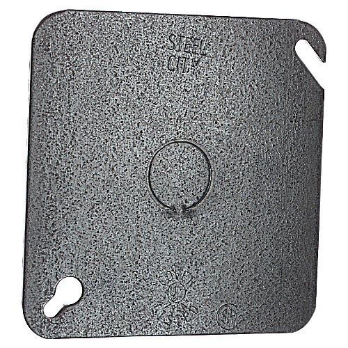 Thomas & Betts 72C6 Pre-Galvanized Steel Flat Box Cover 4-11/16-Inch x ...