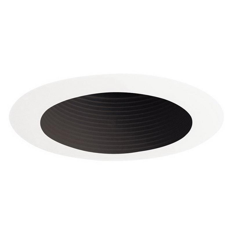 Juno Lighting 444B-WH 4-Inch Baffle 444 Series Low Voltage Down Light ...