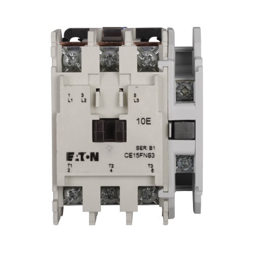 Eaton CE15FNS3AB 3-Pole Open Type Non-Reversing IEC Contactor 32-Amp ...