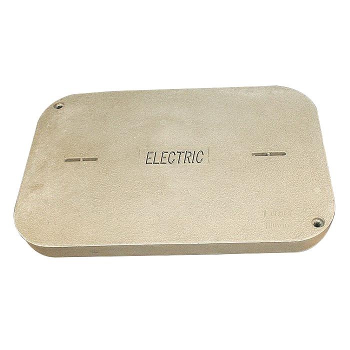 Quazite PG2436CA0017 Polymer Concrete PG Style 8-Tier Cover With 2 ...
