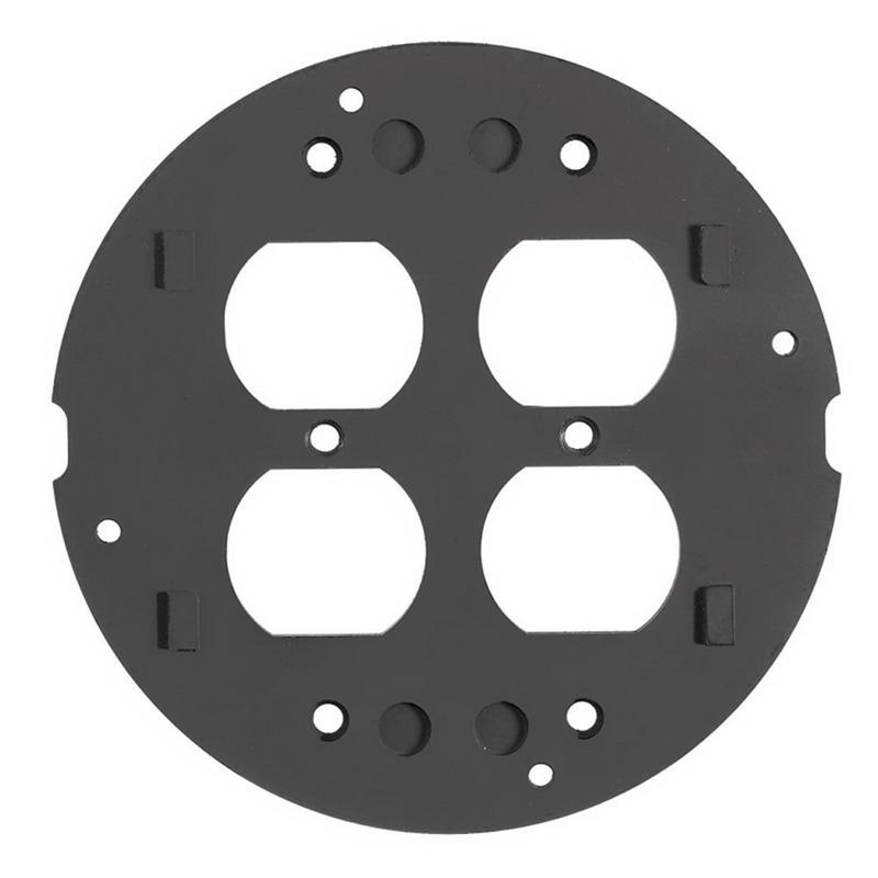 Hubbell-Wiring S1SPDU Powder Coated Cast Aluminum Sub-Plate Cover 5.36 ...